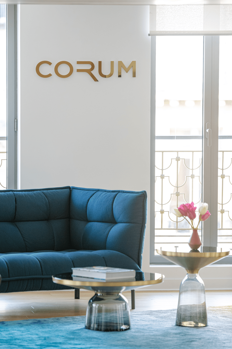 A unique career - CORUM L'EPARGNE