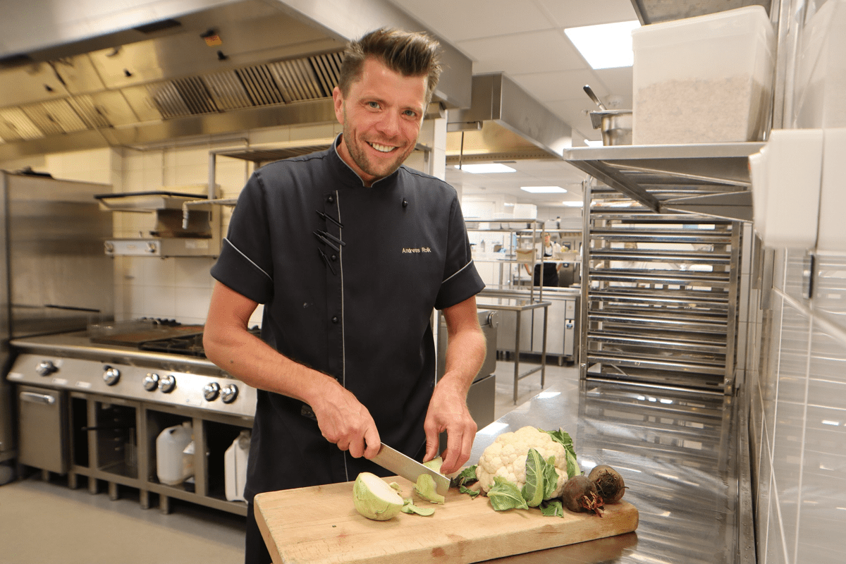 Andreas Rolk - Head Chef Restaurant ONE - Hotel Riverton