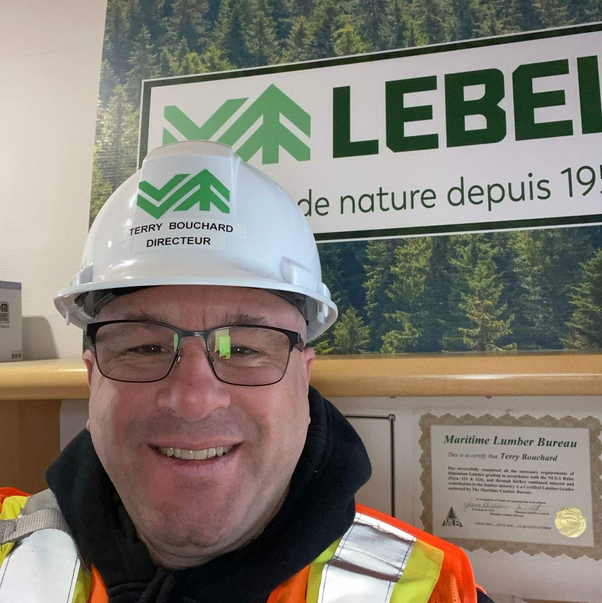 Terry Bouchard - Directeur d'usine - Groupe Lebel